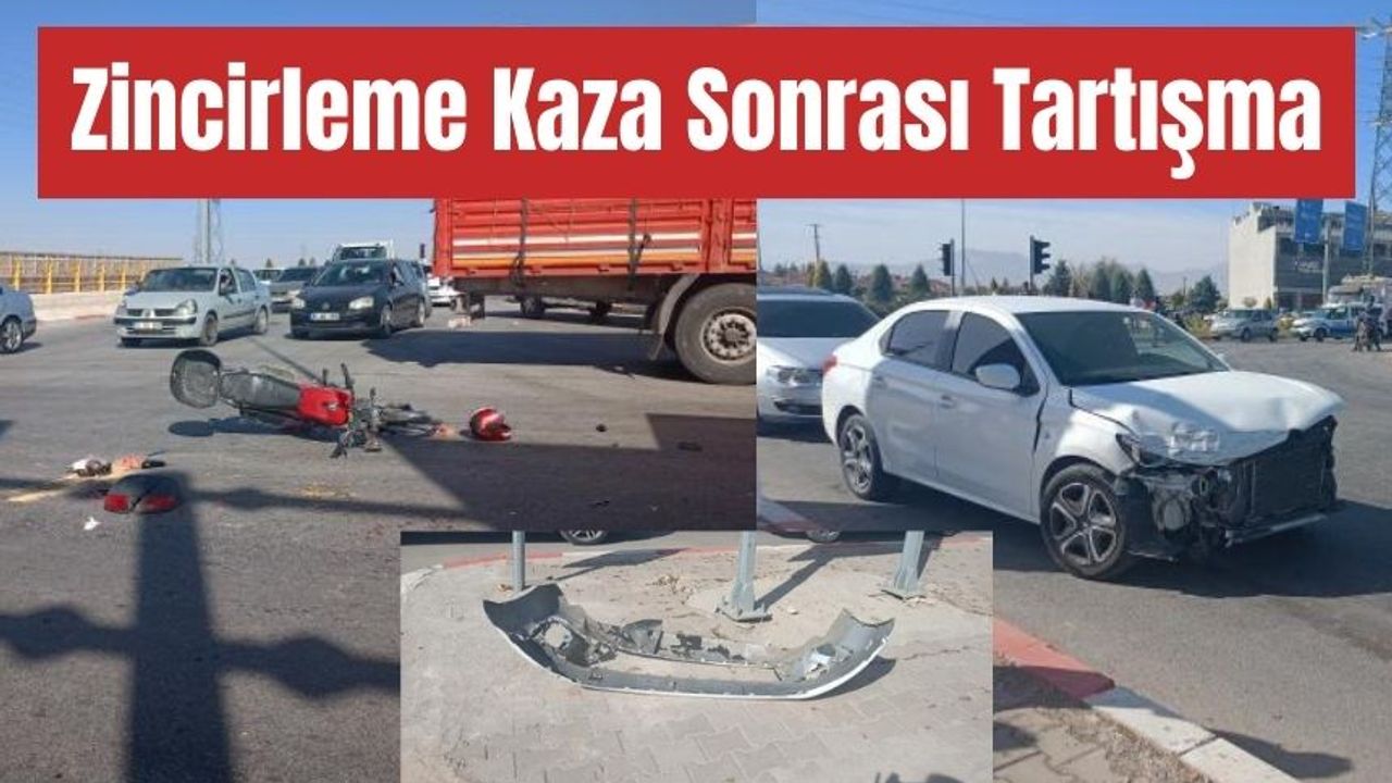 Zincirleme Kaza Sonrası Tartışma