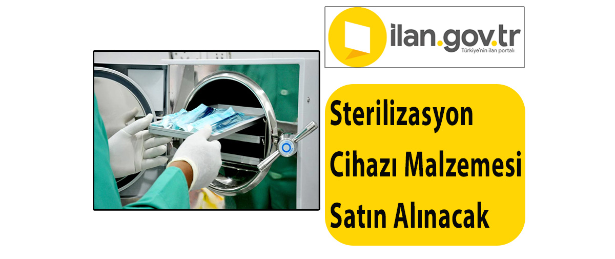 Sterilizasyon Cihazı Malzemesi Satın Alınacak - KGRT Haber - Karaman Haber - Son Dakika Karaman ...