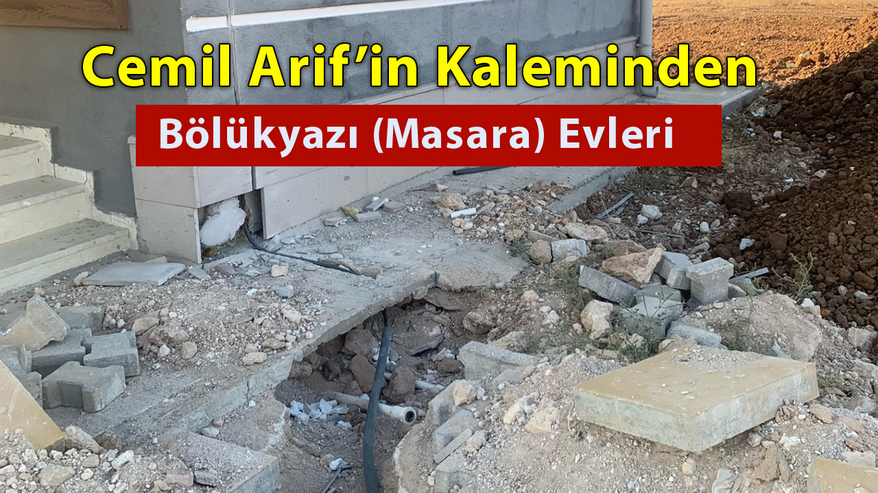 Bölükyazı Köy Evlerinde Su Basman Bölümleri Dökülüyor